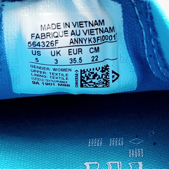 Converse | Shoes | Converse Rio Slip Gnarly Bluewhite Canvas Slip ...